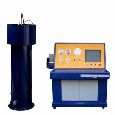 China Gas Cylinder Hydrostatic Pressure Testing Machine For Long Term Pipe Burst Test for sale