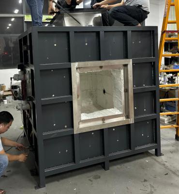 Cina Fornace per tester di resistenza al fuoco su piccola scala da 10 kW per rivestimenti ignifughi di strutture in acciaio in vendita