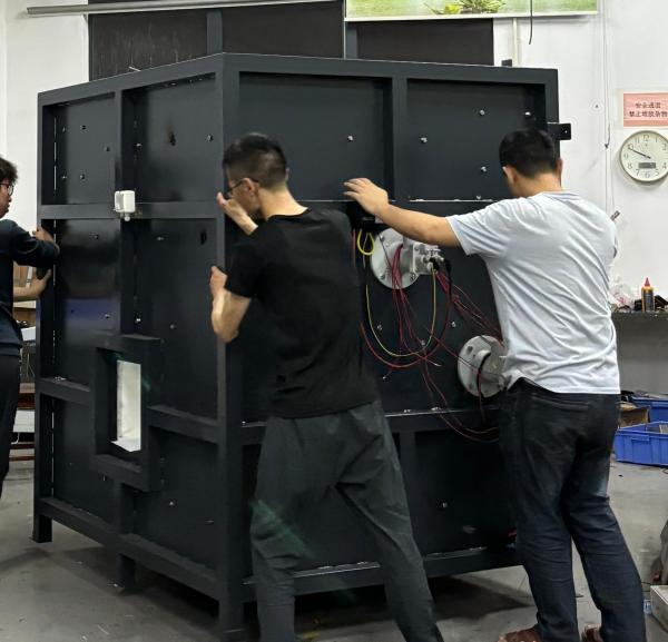 Quality 10kw Small Scale Fire Resistance Tester Furnace For Fireproof Coating Of Steel for sale