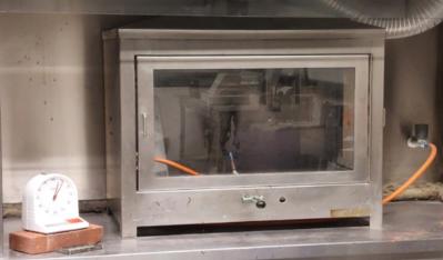 China EN ISO 11925 Flammability Test Of Building Materials - Single Fire Source Test for sale