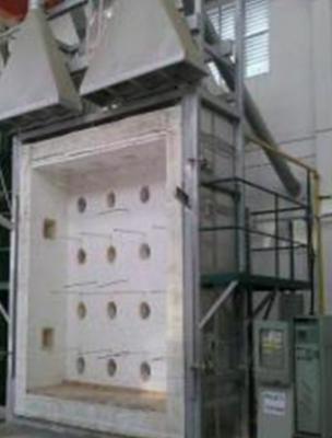 China Mid-Scale Laboratory Fire Furnace Used to Conduct Fire Endurance Tests on Construction Components and Building Assemblies for sale