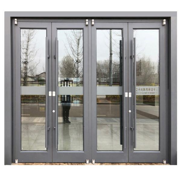 Quality Exterior Commercial Glass Aluminum Frame Storefront Swing Door Prices Storefront Door for sale