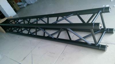 China Size Customized Concert Square Truss System , Black Aluminum 6082 - T6 Light Duty Truss for sale