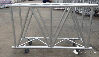China Heavy Duty Aluminum Square Truss 1100mm X 600mm Durable For Trade Show for sale
