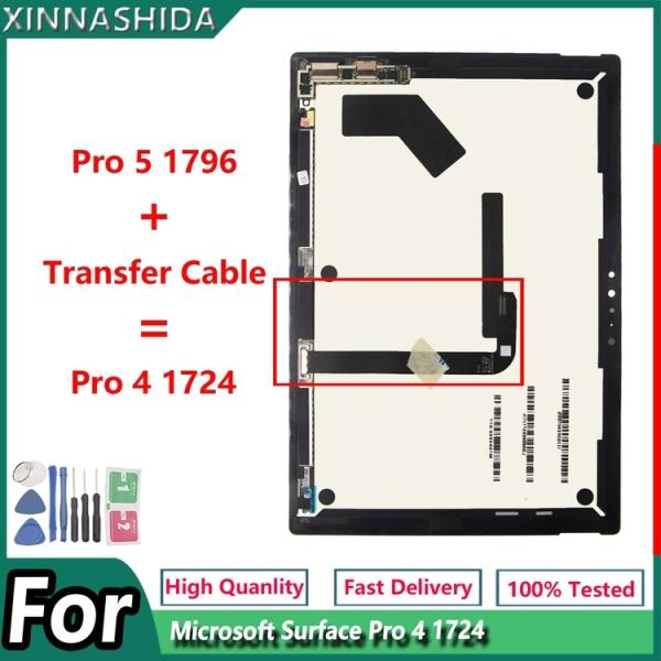Quality Factory Hot Sales Display Lcd Screen Display For Microsoft Surface Pro 4 1724 for sale