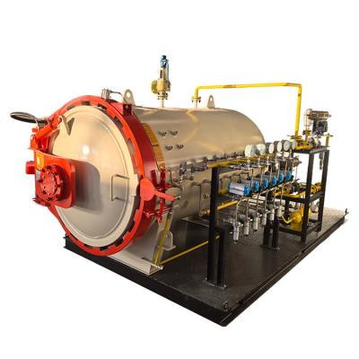 China 0.8MPa 600mm Diameter Touch Screen PLC Control Industrial Small Composite Autoclave For Laboratory for sale