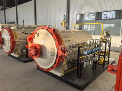 China Electronic Industry Field Hydraulic Open Door Glass Fiber Material Autoclaves for the Production of Composite Product for sale