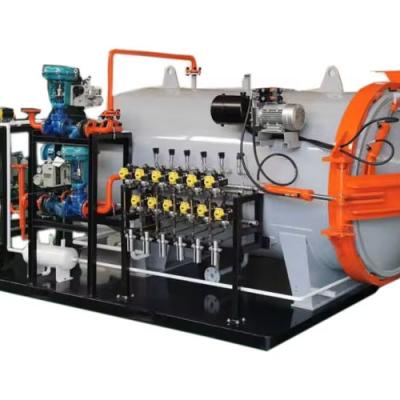 China Vacuum Prepreg CE Carbon Fiber Seat Machine High Pressure Composite Autoclave Engine Double-Walled Tank High Temp Large Capacity for sale