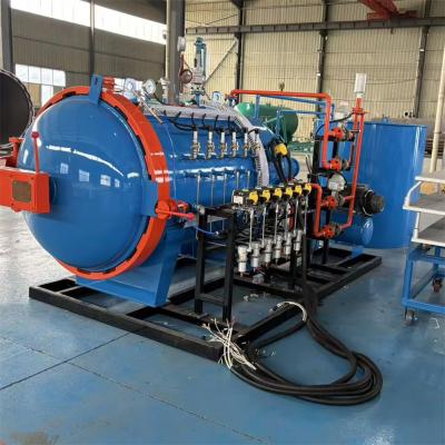 China CE Certified Vertical Hot Press Autoclave Engine Stainless Steel Used Sports Goods Composite Forming Fast Heating Energy Saving for sale