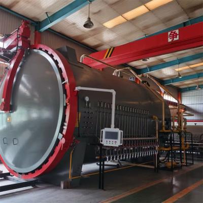 China CE Approved Horizontal Autoclave for Sporting Goods Material Forming Fast Heating Low Energy Consumption Industrial for sale
