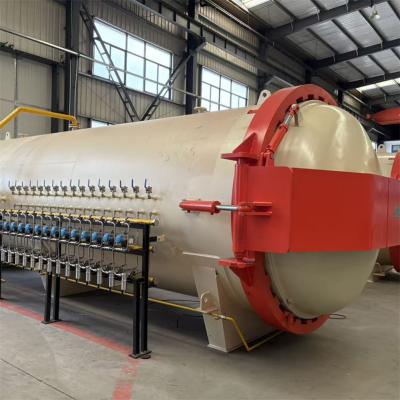 China CE Certified Industrial Hot Press Autoclave for Carbon Fiber Plate Curing High Pressure Resistant Full Automatic Control for sale
