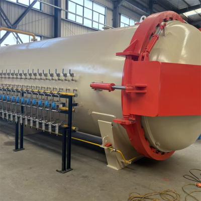 China CE Verified High Precision Autoclave Applied in Photovoltaic Material Processing Stable Pressure Output Wear Resistant for sale