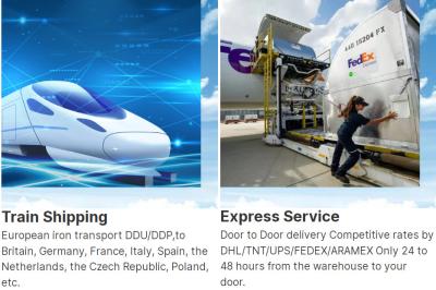 Cina FCL International Rail Freight Forwarder Ferrovie di spedizione di merci verso Dubai in vendita