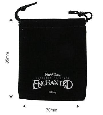 China disney velvet pouch wrapping jewelry for sale