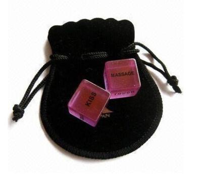 China Drawstring velvet pouch wrapping jewelry for sale