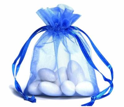 China 3X4 Periwinkle Organza Bags-10/pk for sale