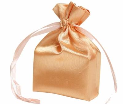 China 3X4 Peach Satin Bags-dz/pk for sale