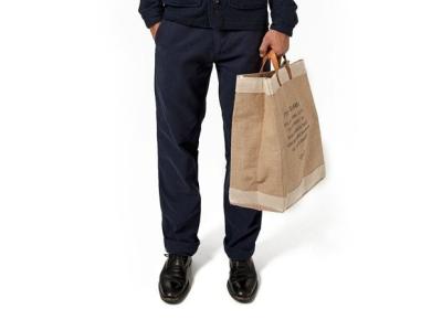 China Eco-friendly Germany quality custom jute and cotton shopping bags for sale
