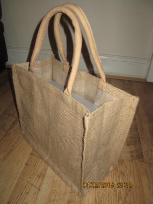 China Eco-friendly Germany quality custom cotton jute bag 3432 for sale