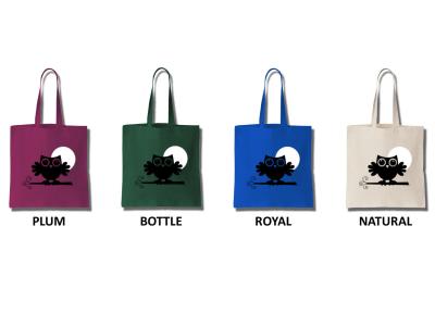 China Cotton Tote Bag Women An Owl in the Moonlighteww for sale
