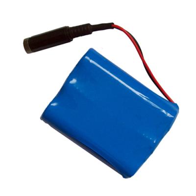 China High Quality Li-ion 18650 3.7V 7.8Ah battery pack with PCB and DC Connector for sale