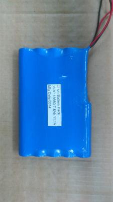 China Top Quality Li-ion 18650 3S3P 11.1V 7.8Ah Battery Pack with PCM and Leading Wires for sale
