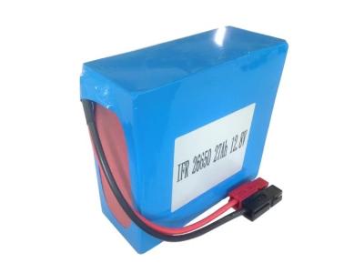 China Li-FePO4 12V 27000mAh Battery Pack with PCB and Connectors for Solar Lights for sale