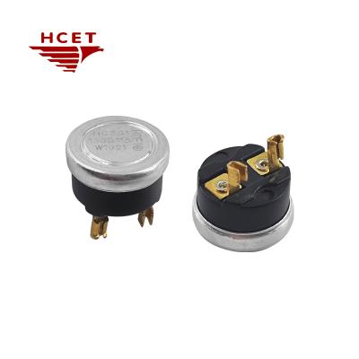 중국 이중 금속 온도 조절기 KSD301 열 스위치 250V 16A 110C 온도 절단 판매용