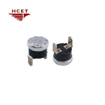 China UL Certified KSD301 250V10A 15A Thermal Switch 60℃ Normally Closed Bimetal Thermostat for sale