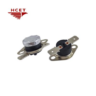 중국 조정 가능한 KSD301 열 스위치 보호기 50°C 16A NC 가용 기기를 가열하기 위해 판매용