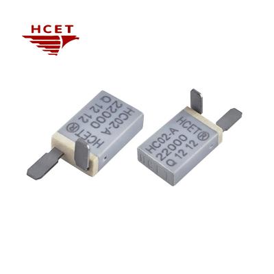 중국 HC02 Bimetal 열 모터 보호기 1-30A UL 및 RoHS 인증을 가진 거울 조정 모터에 대한 과부하 스위치 판매용