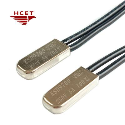 China ODM 250V 10A 5A KSD9700 Thermal Switch Motor Protector For Power Transformers for sale