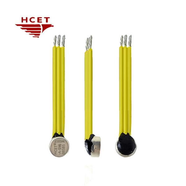 Quality Compact HCET S01/S06 Thermal Overload Switch Electric Motor Thermostat 5A-6A for sale