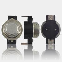 China 25A/30A/40A Auto Reset Bimetallic Thermostat Switch Snap Disc Temperature Control Protector for sale