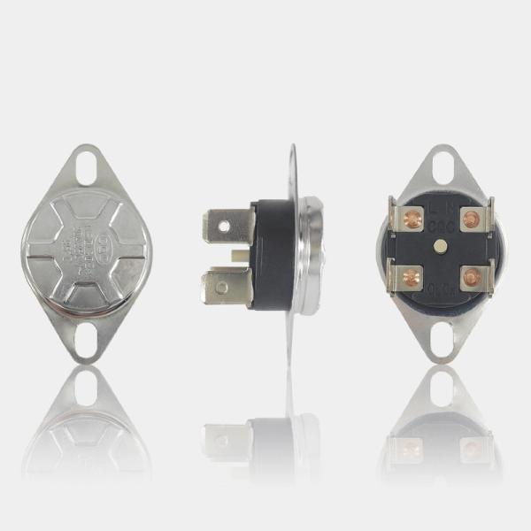 Quality Industrial HCET KSD302 Bi Metal Temperature Switch Snap Action Thermostat Thermal Cutoff Switch for sale