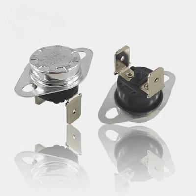 중국 OEM KSD301 10a 250v K45 비메탈 온도 조절 스위치 재설정 NC 110c 판매용