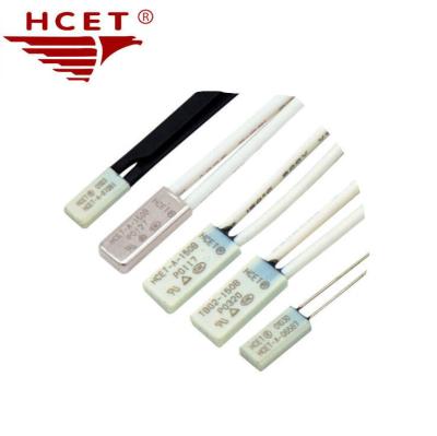China HCET TB02 Protector Bimetal Thermostat Electric Thermal Cutoff Switch Car Rechargeable Battery Pack for sale