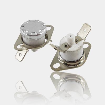 China KSD301 Bimetalen Thermostaat KSD302 250V 16A Keramische Handmatige Reset Thermische Schakelaar Te koop