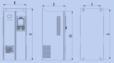 China 18.5KW 3 Phase Input Variable Frequency Drive Inverter AC Drive For Rice Mill for sale