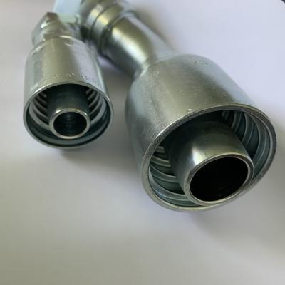 Cina Connettore di un pezzo del tubo flessibile idraulico rapidamente che coppia alta pressione di esercizio in vendita