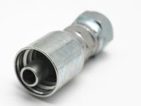 China 1/4 to 1 Inch JIC 74 Degree Cone Hydraulic Hose Connector Carbon Steel for sale