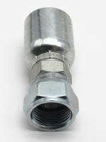 China 1/4 to 1 Inch JIC 74 Degree Cone Hydraulic Hose Connector Carbon Steel for sale