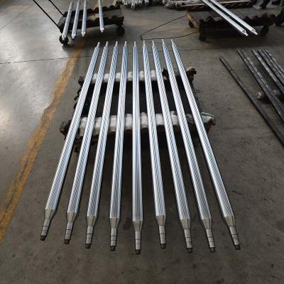China Engineered Leveler Roller Precision Ground 45 Steel Precision Mirror Polishing for sale