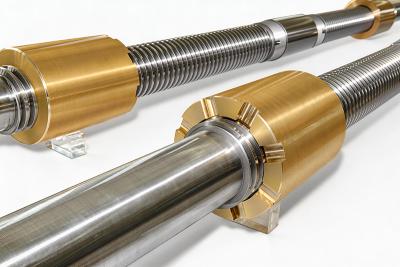 China Length 100 Mm - 26000 Mm Trapezoidal Lead Screw Even Load Bearing for sale