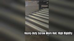 Heavy-Duty Screw Work Roll, High Rigidity & Wear Resistance, No Deformation