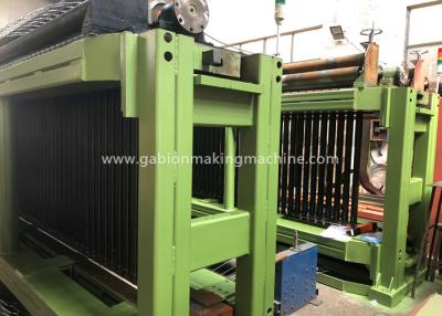 China Construa uma ponte sobre a máquina dobro 22kw revestido PVC de Gabion da torção para 80x100MM com tamanho de malha à venda