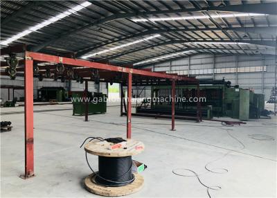 中国 石は金網の編む機械、倍のねじれの六角形の網機械をおりに入れます 販売のため