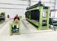 China Hexagonal Wire Mesh Machine 4300mm Working Width With Touch Screen PLC Control for sale