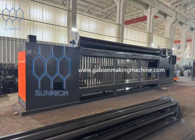 China 30kw Motor Power Galvanized Gabion Mesh Machine For Galvanized Wire Mesh Production for sale