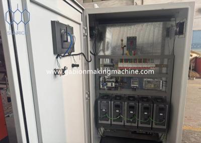China Snelheid Gabion Box Machine met servomotor besturingssysteem en 30 Hole/min productiesnelheid Te koop